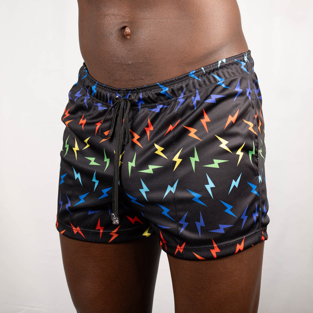 Rainbow Lightning Shorts – Boy Next Door Menswear