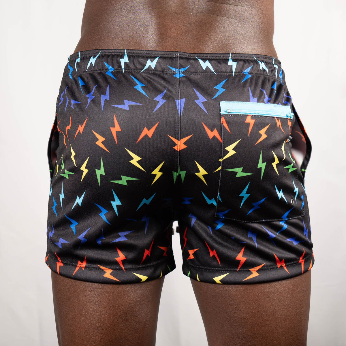 Rainbow Lightning Shorts – Boy Next Door Menswear